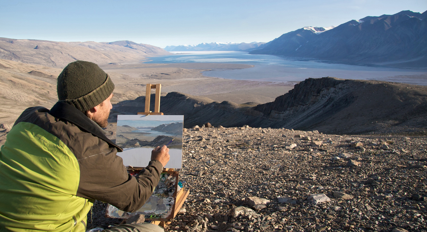 Artist Aims to Capture the Arctic’s Larger-Than-Life Landscapes ...