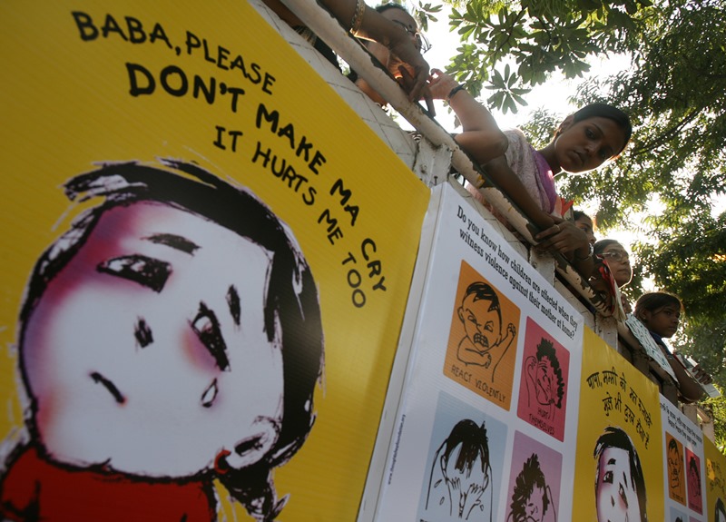 How Domestic Violence Against Mothers Endangers Child Health — Women ...